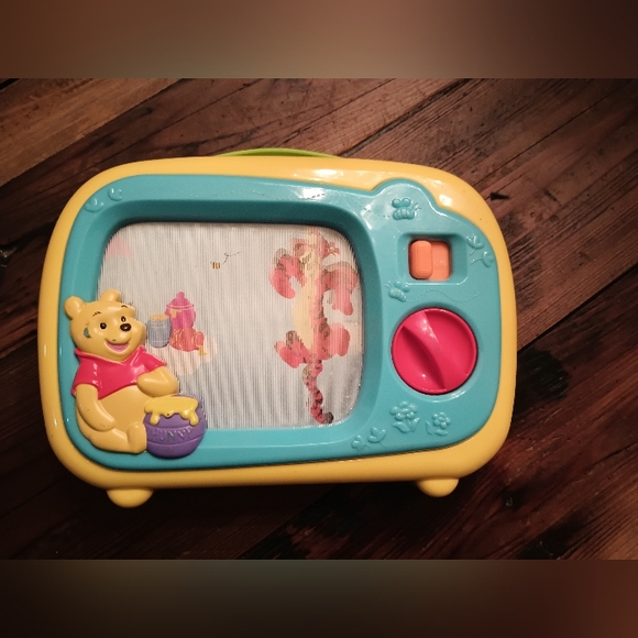 Disney | Toys | Disney Baby Winnie The Pooh My First Tv Wind Up Tv ...